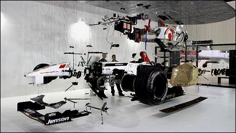 I went to see the deconstructed F1 car at Mercedes-Benz World in Surrey ...