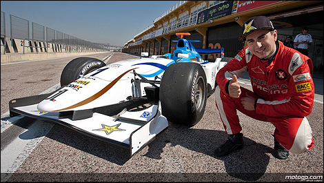 GP2: MotoGP star Jorge Lorenzo tested GP2 car at Valencia circuit ...